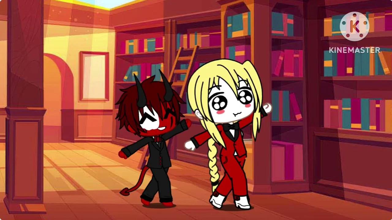 Blitzo and Charlie dancing