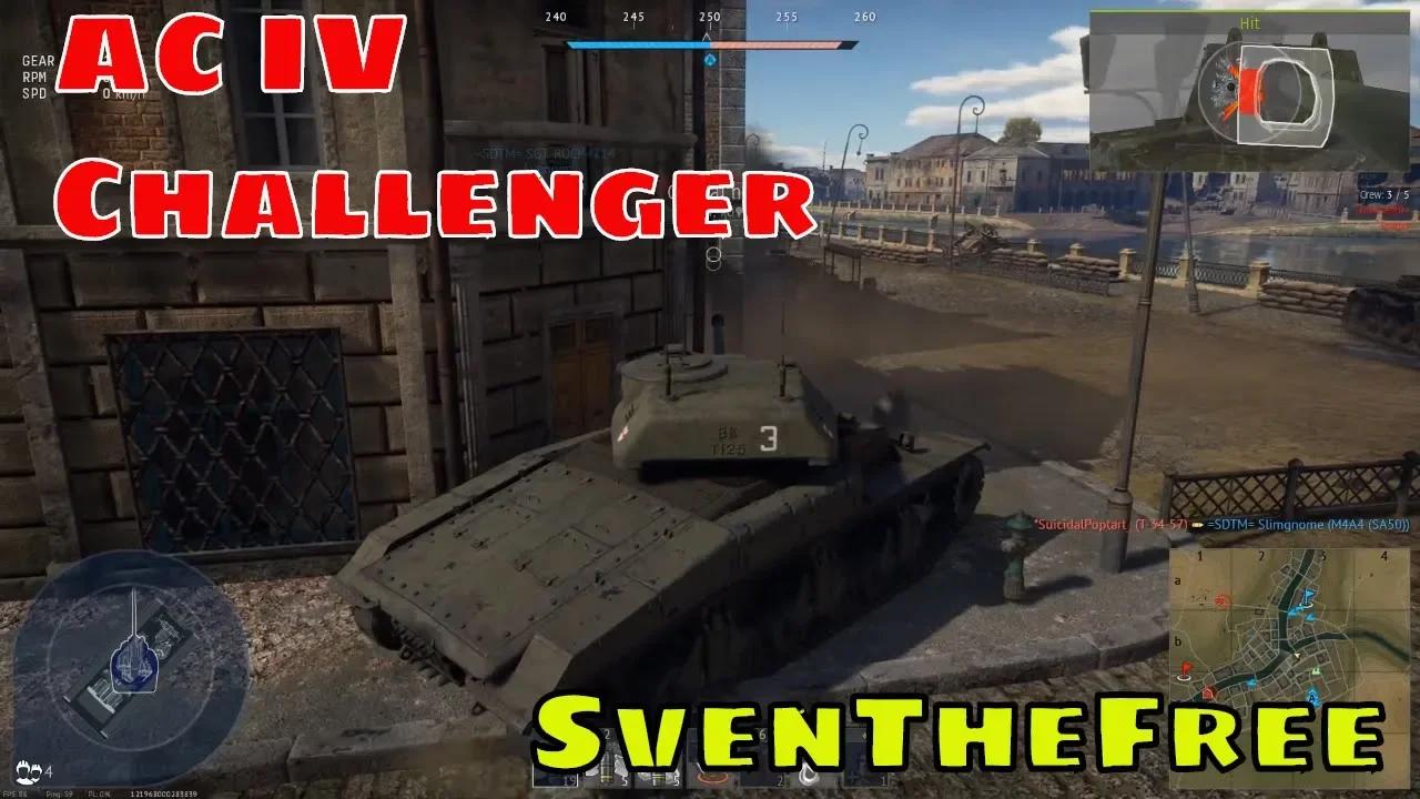 War Thunder AC IV and Challenger on Eastern Europe - British Tanks | 05war