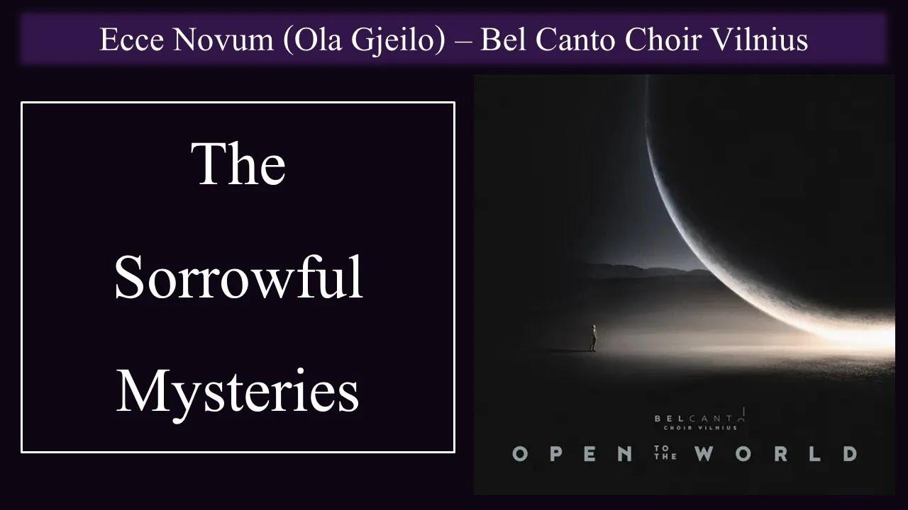 Sorrowful Mysteries with Ecce Novum