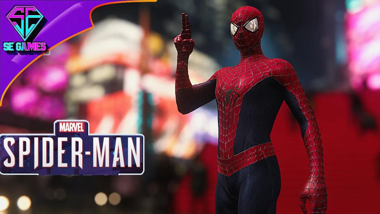Marvel's Spider-Man PC | TASM 2 Movie Accurate Suit Mod | Cutscene ...