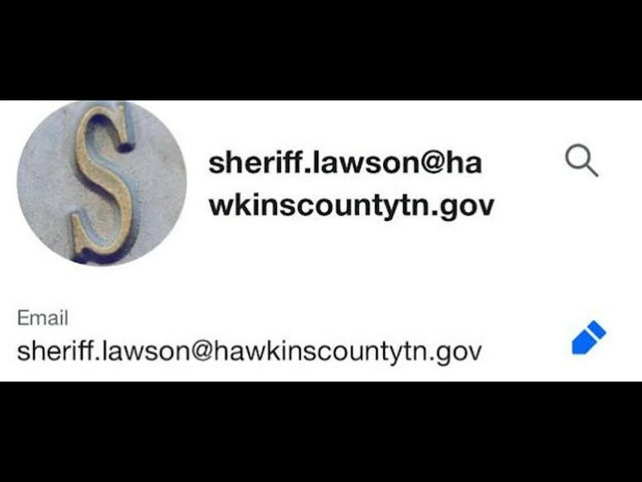 Ronnie Lawson's Gmail & TN.Gov Email Addresses HCSOInfo@Gmail.com ...