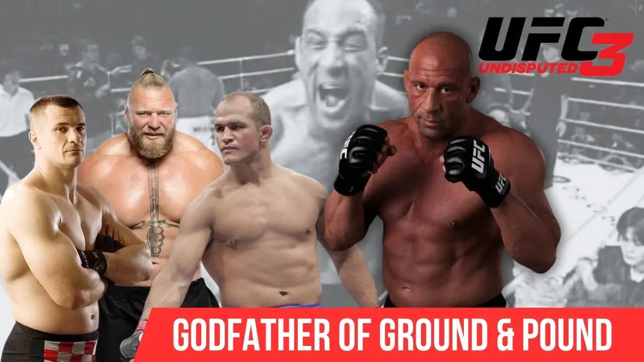 North South Grounded Knees are BRUTAL! UFC Undisputed 3