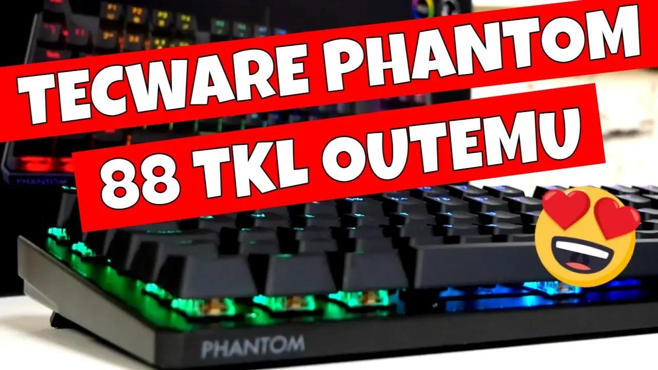 Tecware Phantom 87 or 88 RGB TKL OUTEMU mechanical keyboard with sound ...