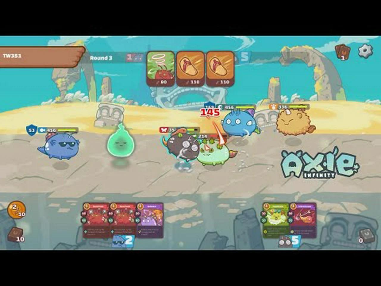 Axie Infinity - Let's play 9 Arena Games (Gameplay)