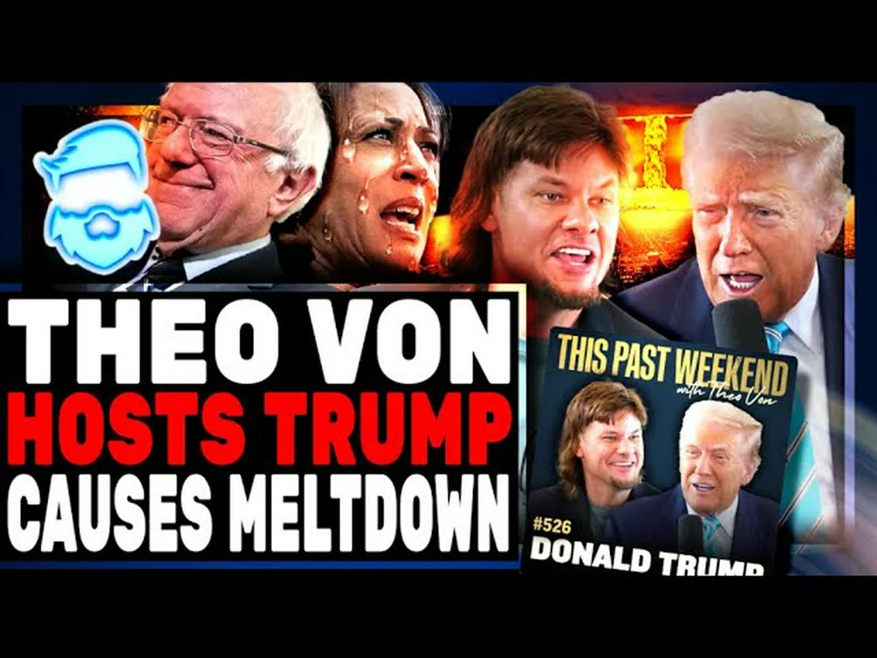 Theo Von & Donald Trump BREAK THE INTERNET In Massive Interview While ...