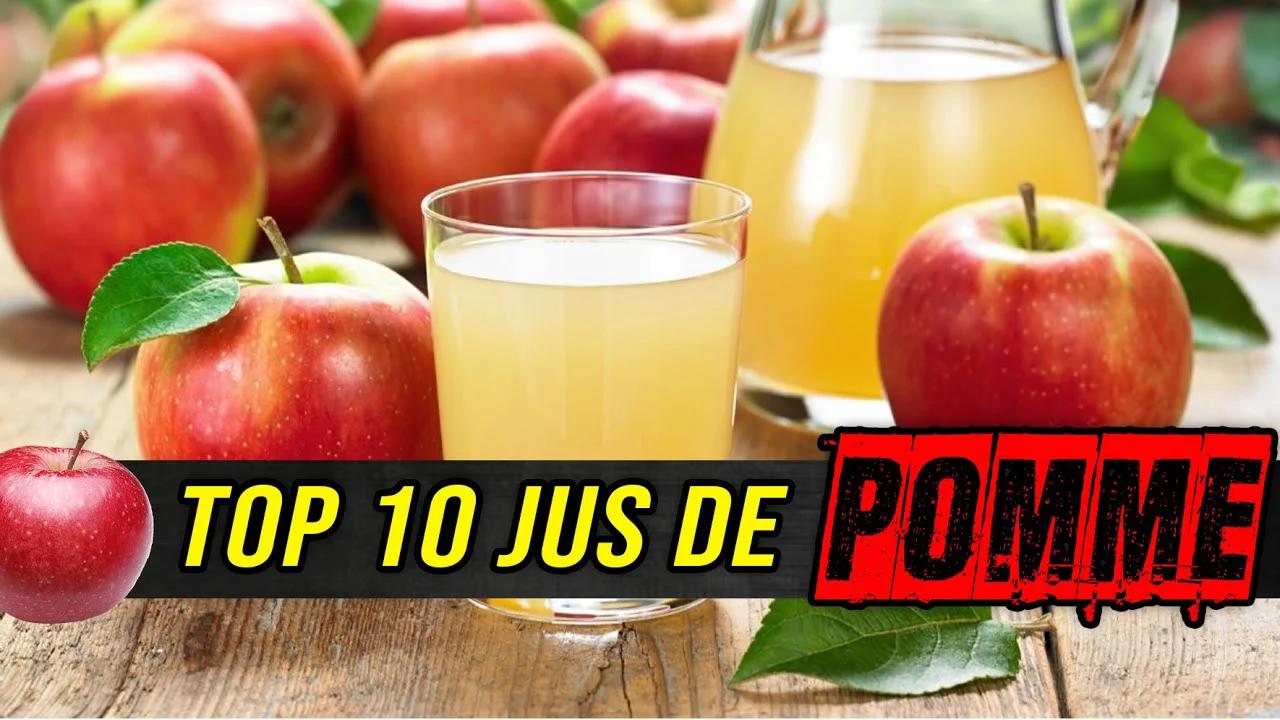 Top 10 des meilleurs jus de pommes