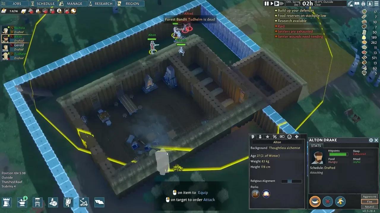 Cleaning the Medieval Slate - A Guarded Village - Going Medieval