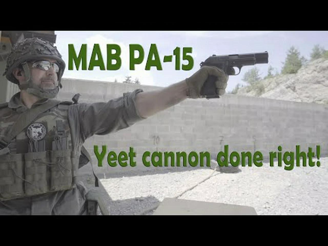 MAB PA-15 pistol