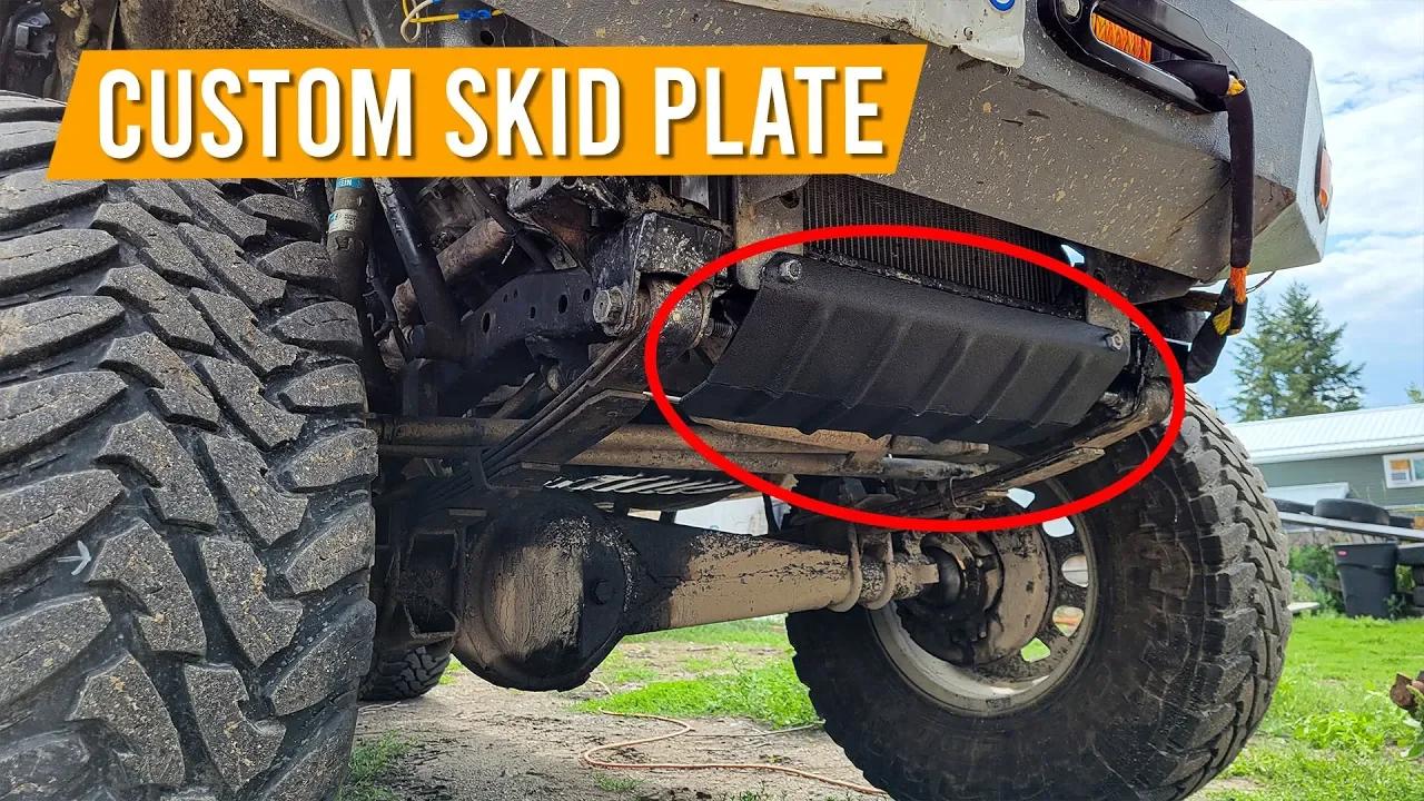Toyota SAS Custom Skid Plate | Massive 1KZ Diesel Radiator Cover