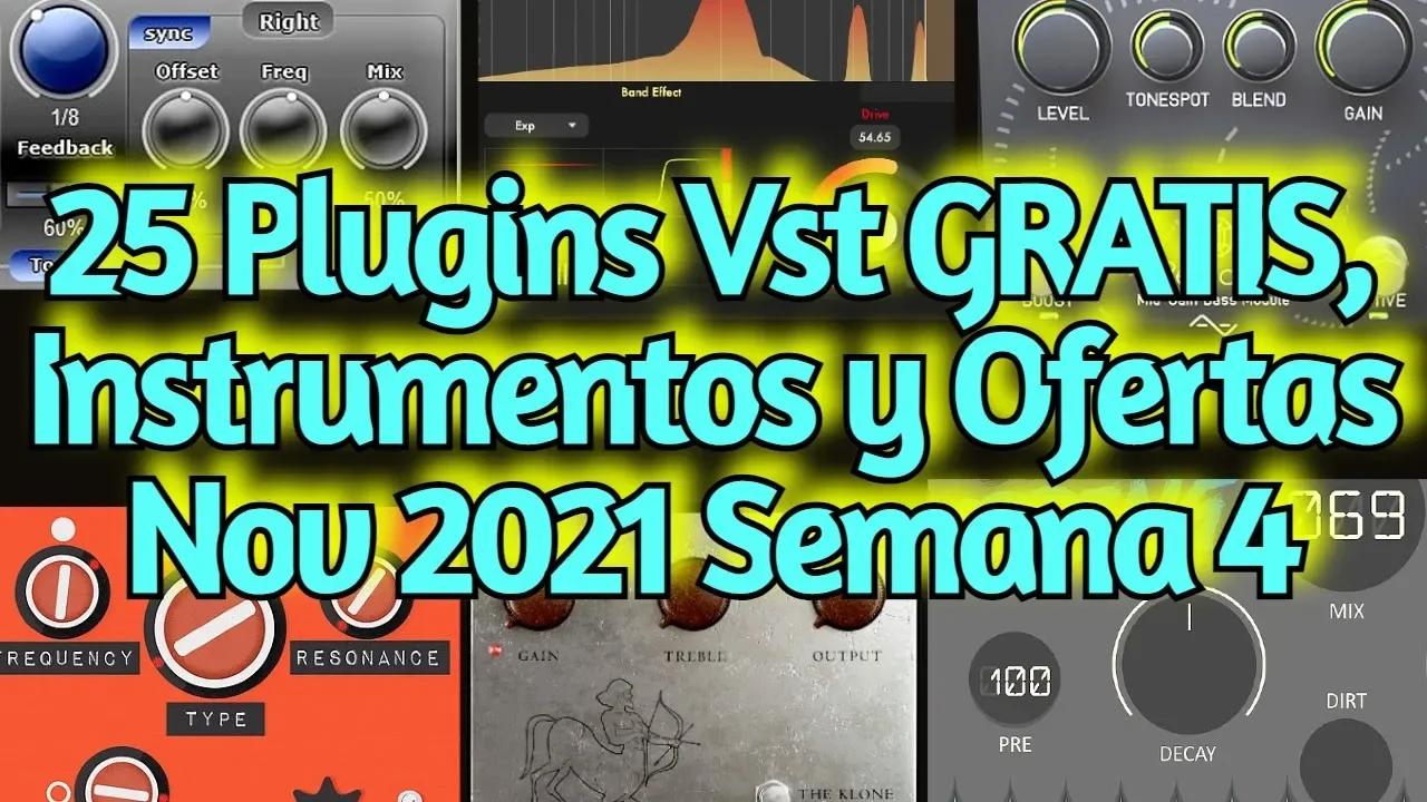 25 Mejores Nuevos PLUGINS VST GRATIS, Instrumentos, Samples y OFERTAS ...