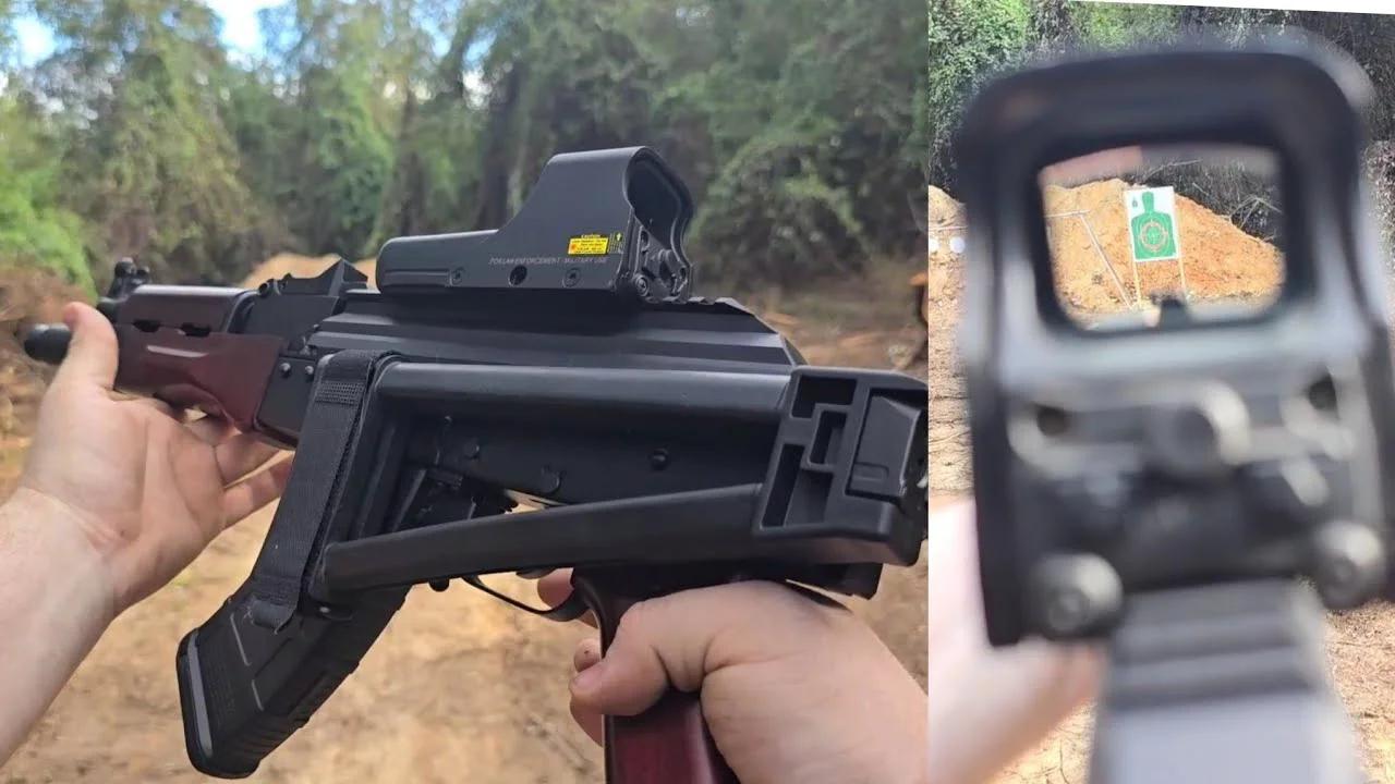 TRUE EYE POV: PSA AK-47 Pistol with Eotech Holographic Sight