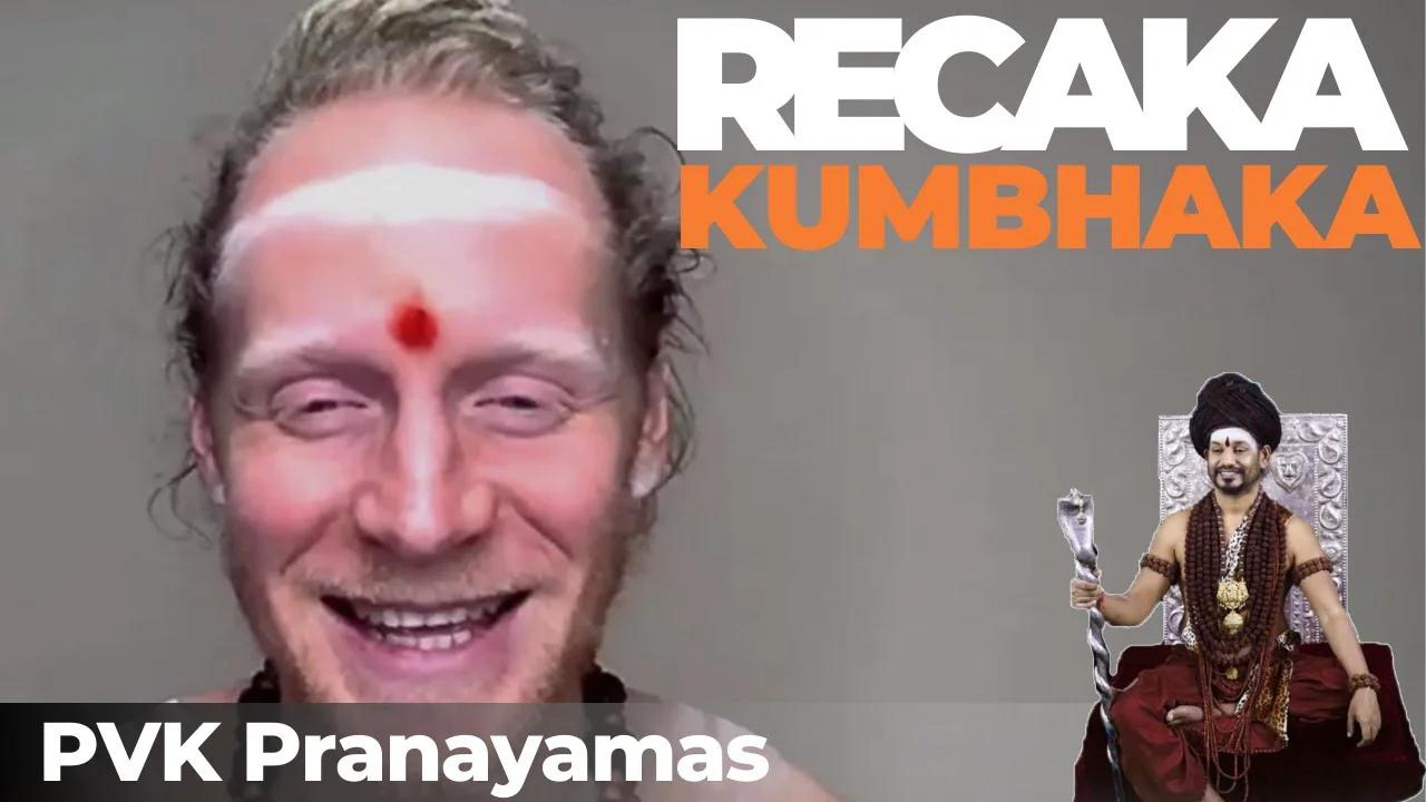How to Do Rechaka Kumbhaka || Nithyananda Yoga Pranayama's