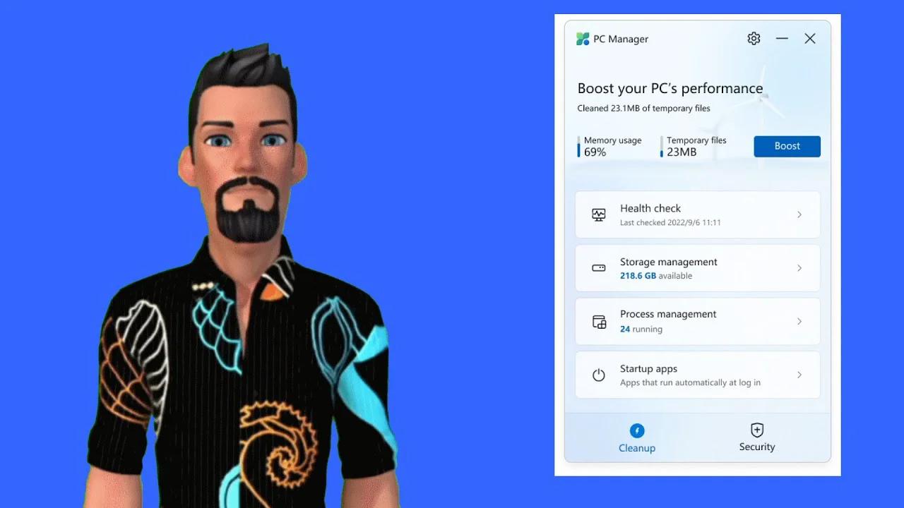 Microsoft PC manager pour booster votre Windows