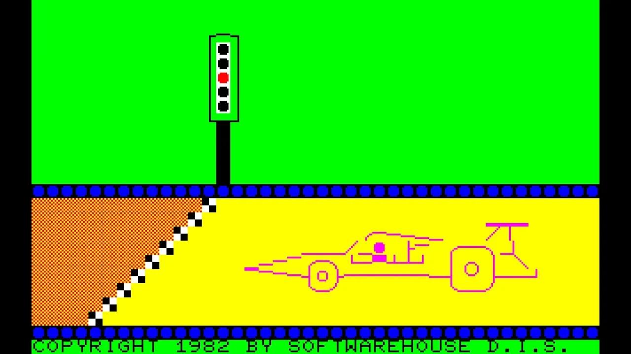 Sharp MZ-700 Game: Running Game (1982 DIS Soft)