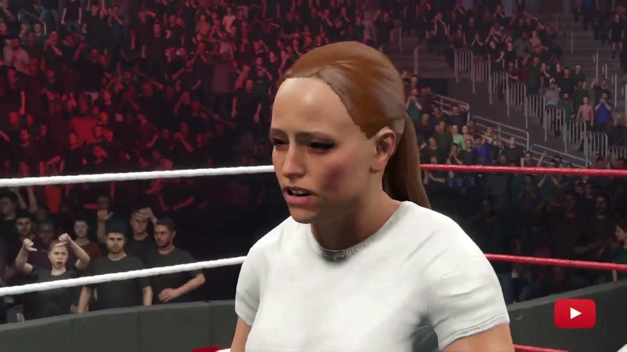 (LMFP) virtual wrestling- Missy Bombshell vs Goddess Alexa (WWE 2k23)