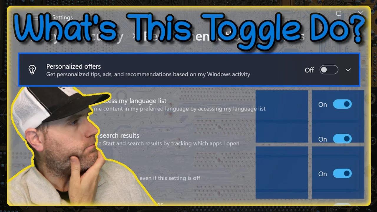 Windows Mystery Toggle - What's it Do?