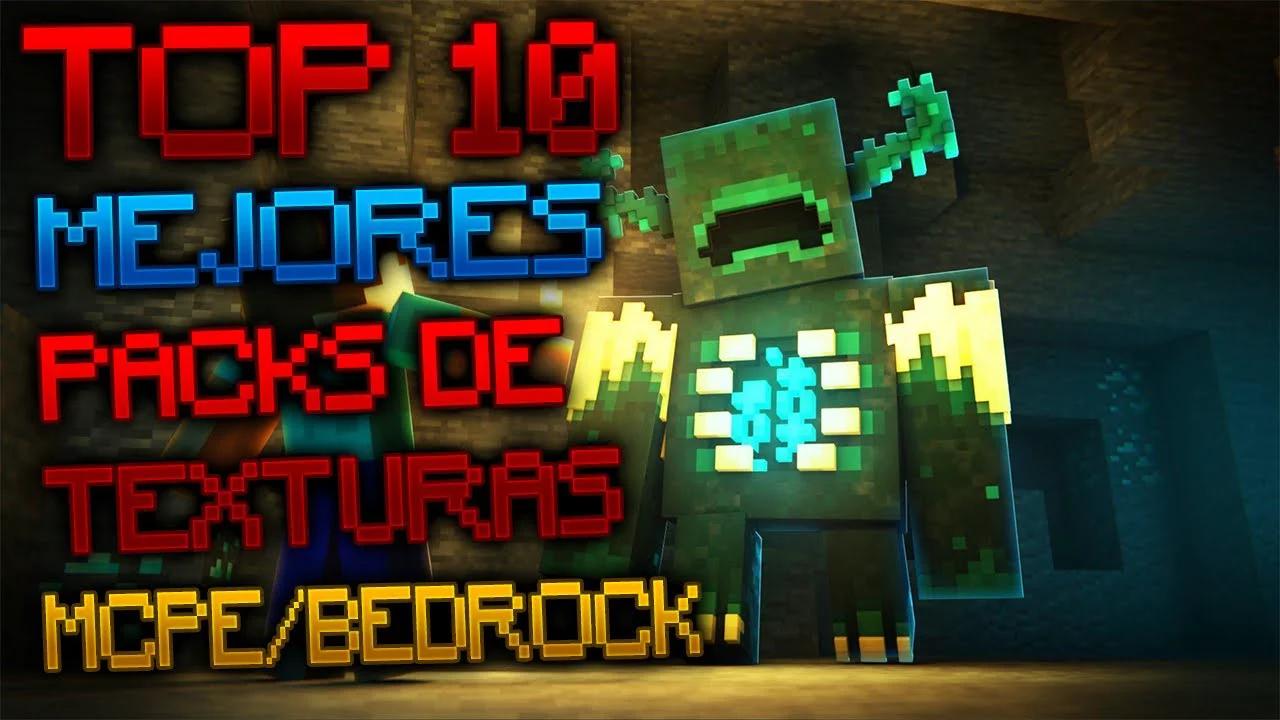 🚀🛰️ Top 10 MEJORES TEXTURE PACKS para MINECRAFT 1.19.X (BEDROCK y MCPE ) 🚀🛰️