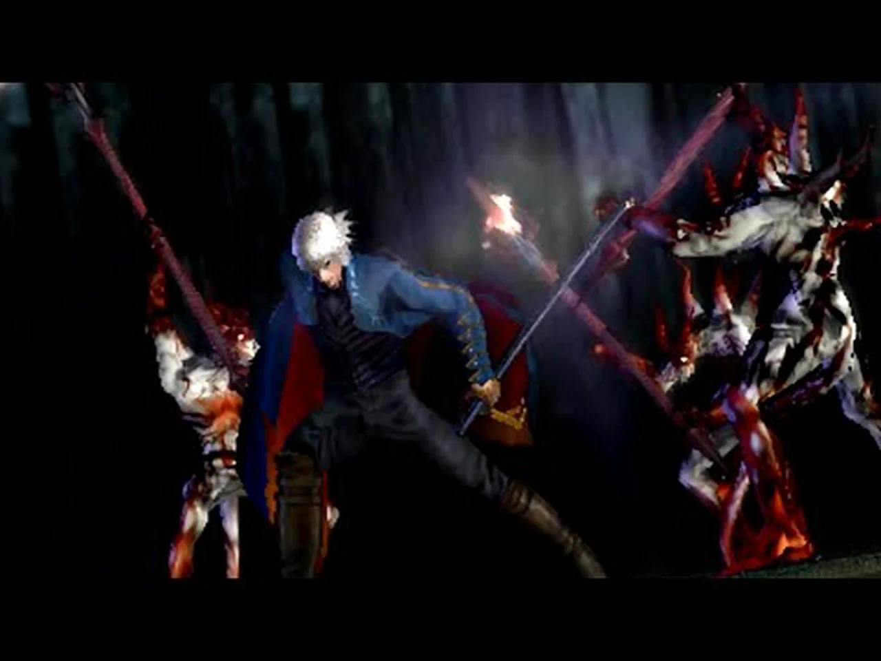 Vergil Vs Demons Scene Devil May Cry 3 Hd Remaster Ps5 Vergil Opening