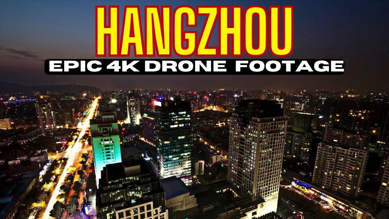 Exploring the Serene Beauty of Hangzhou: Epic Drone Flight over China's ...