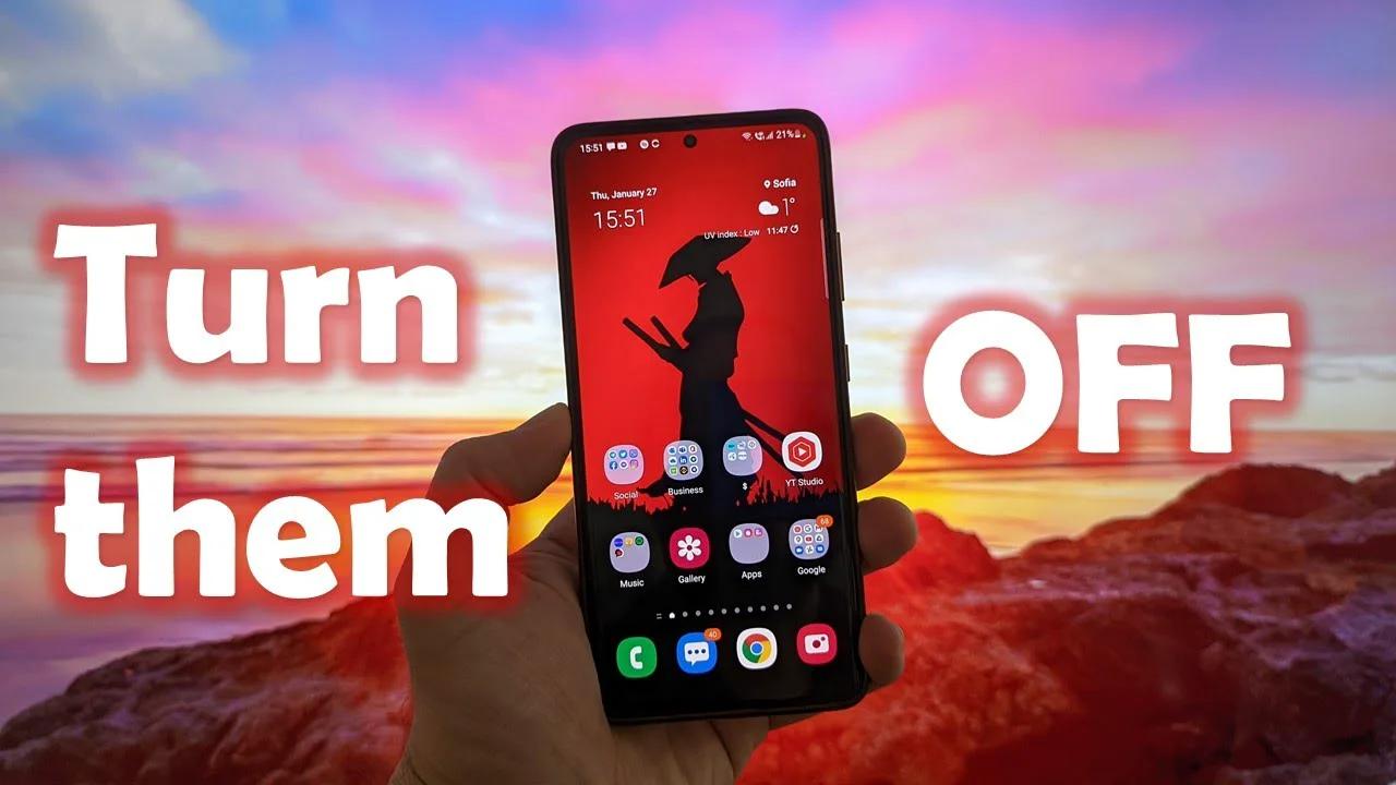 5 Android Settings to TURN OFF NOW!