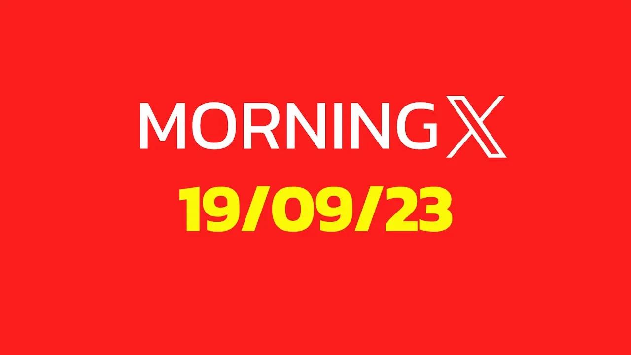 🔴LIVE - MORNING X - 19/09/23 | Russell Brand and the reaction to the ...