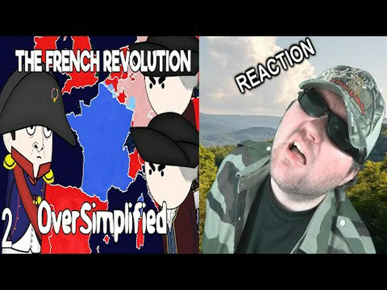 The French Revolution - OverSimplified (Part 2) REACTION!!! (BBT)