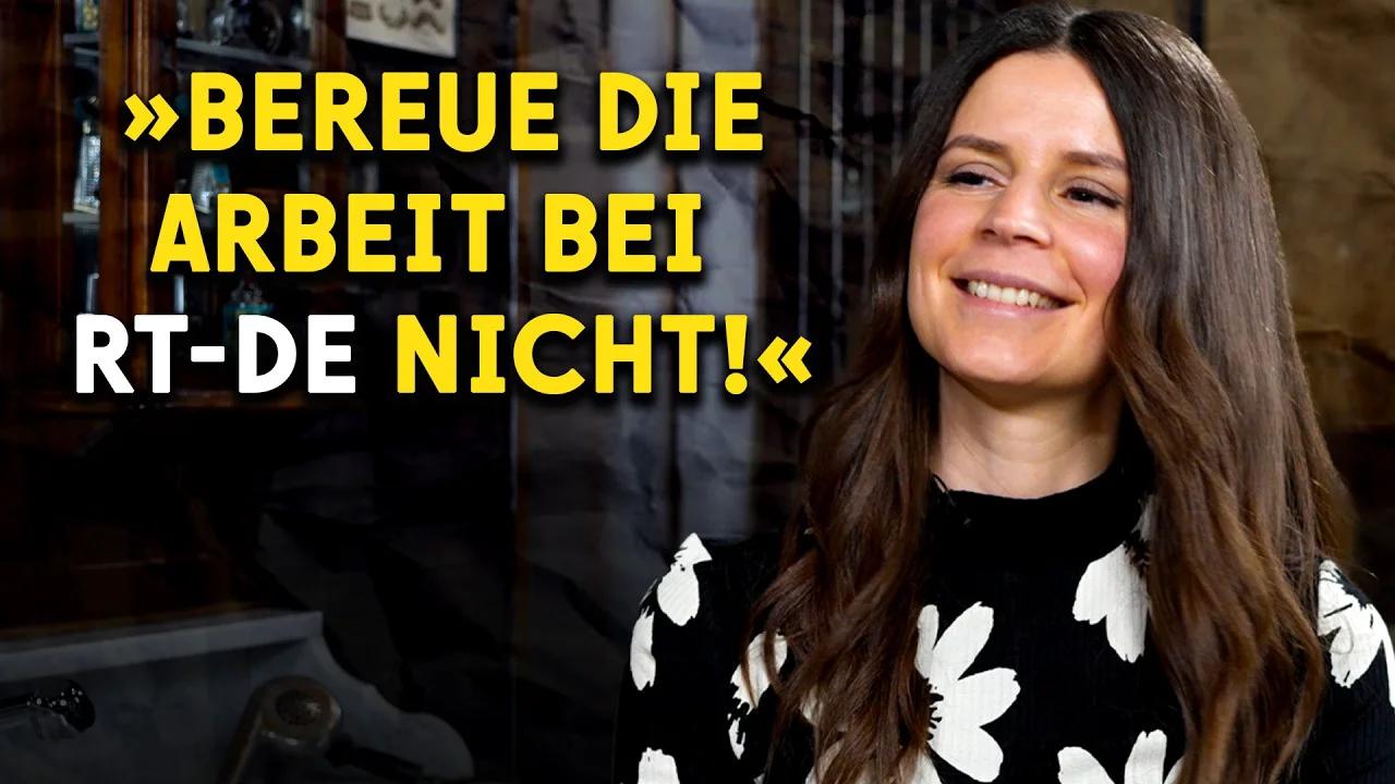 Jasmin Kosubek: "Bereue die Arbeit bei RT nicht!"