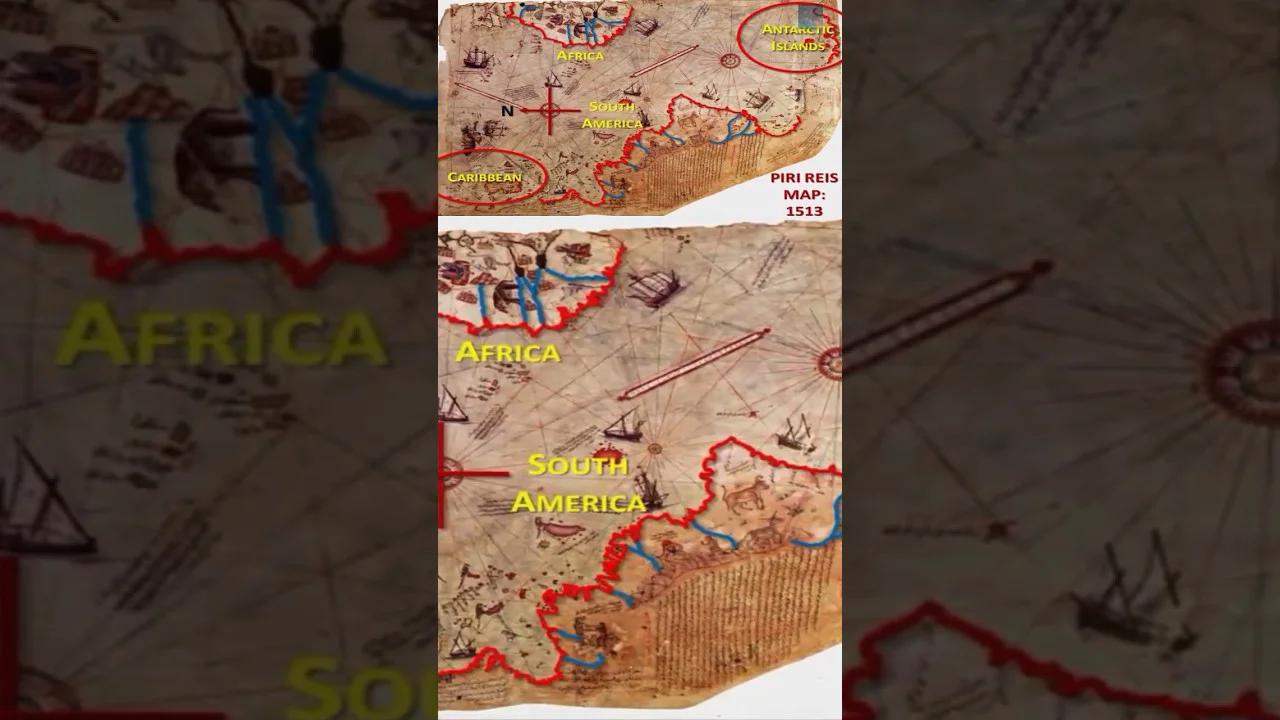 The Piri Reis Map #map #ancient #anomaly #thelosthistorychanneltktc