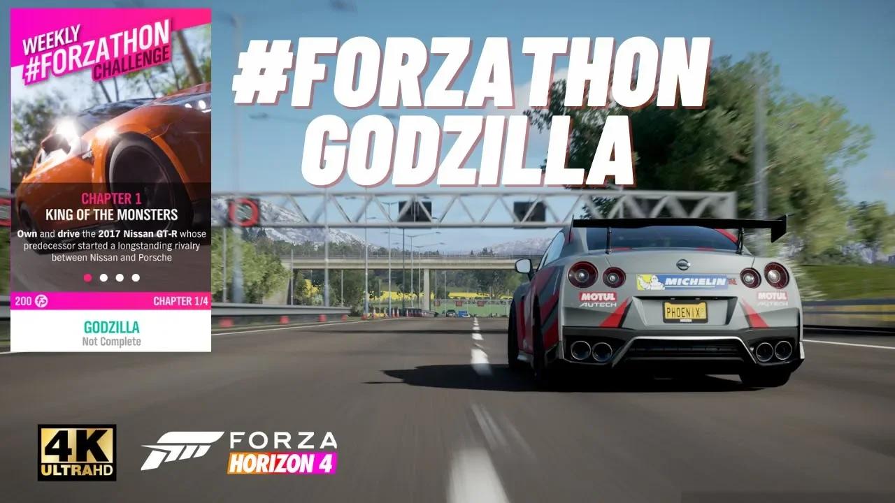 Forza Horizon 4 #Forzathon Godzilla