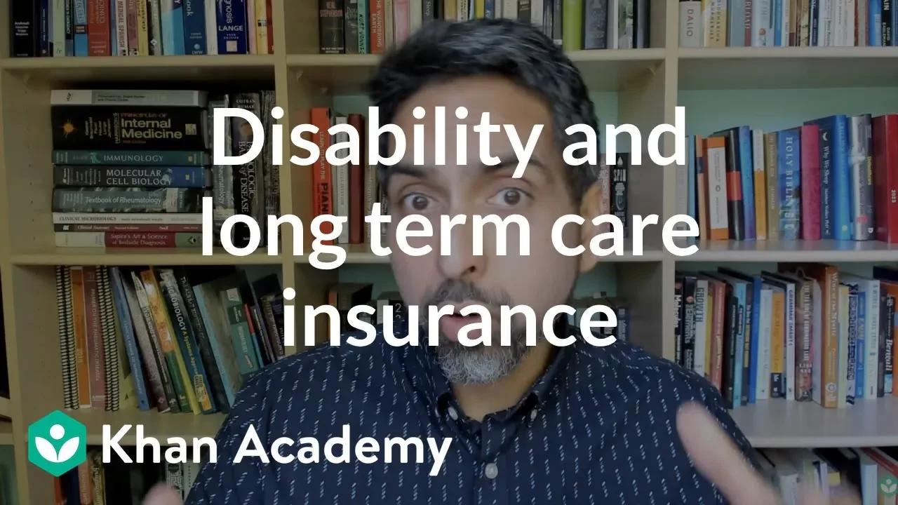 Disability and long term care insurance | Insurance | Financial ...