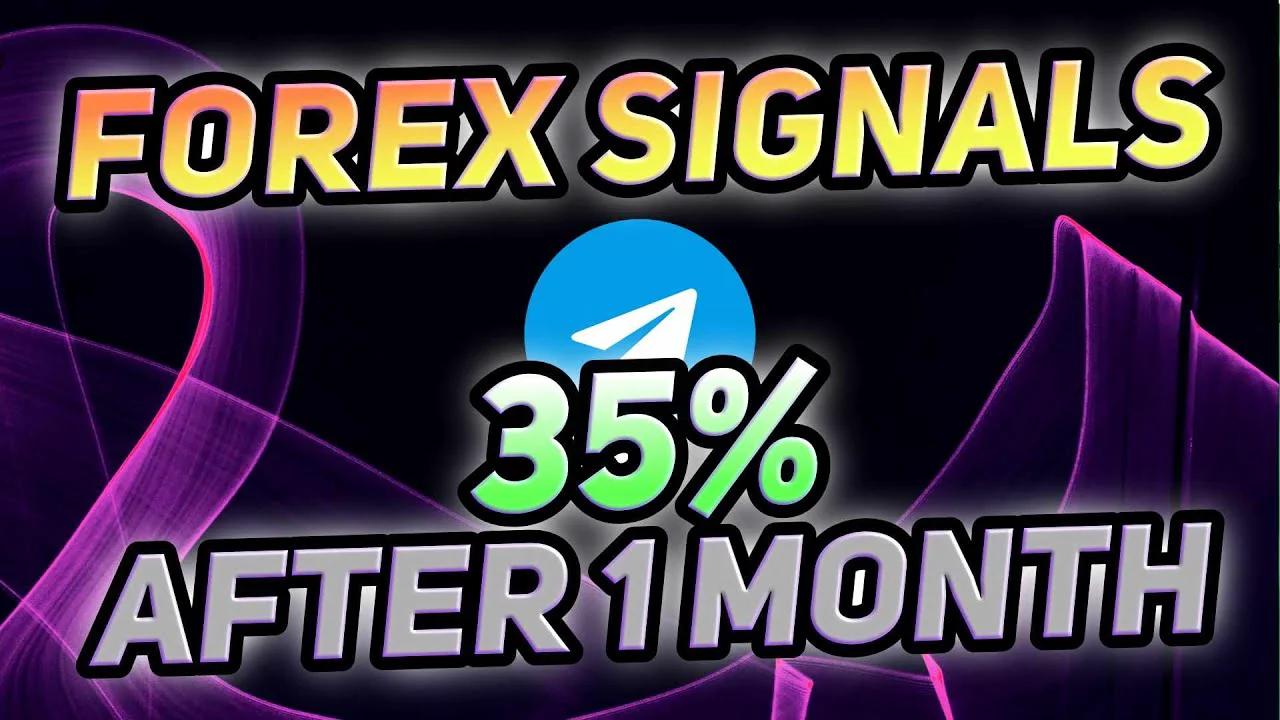 Telegram Forex Signals Copier Results After 1 month - 35% profit