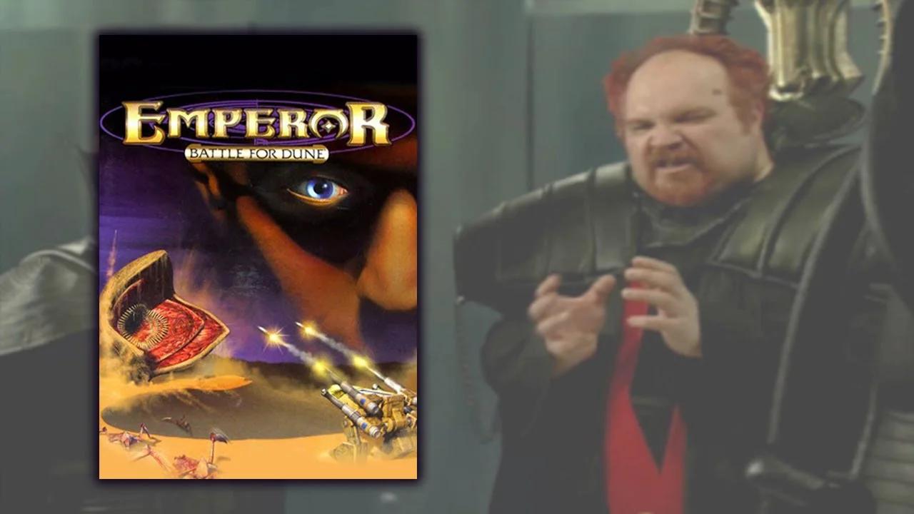 Emperor: Battle For Dune 4K - Intro + Harkonnen Mission 1 - Hard Difficulty