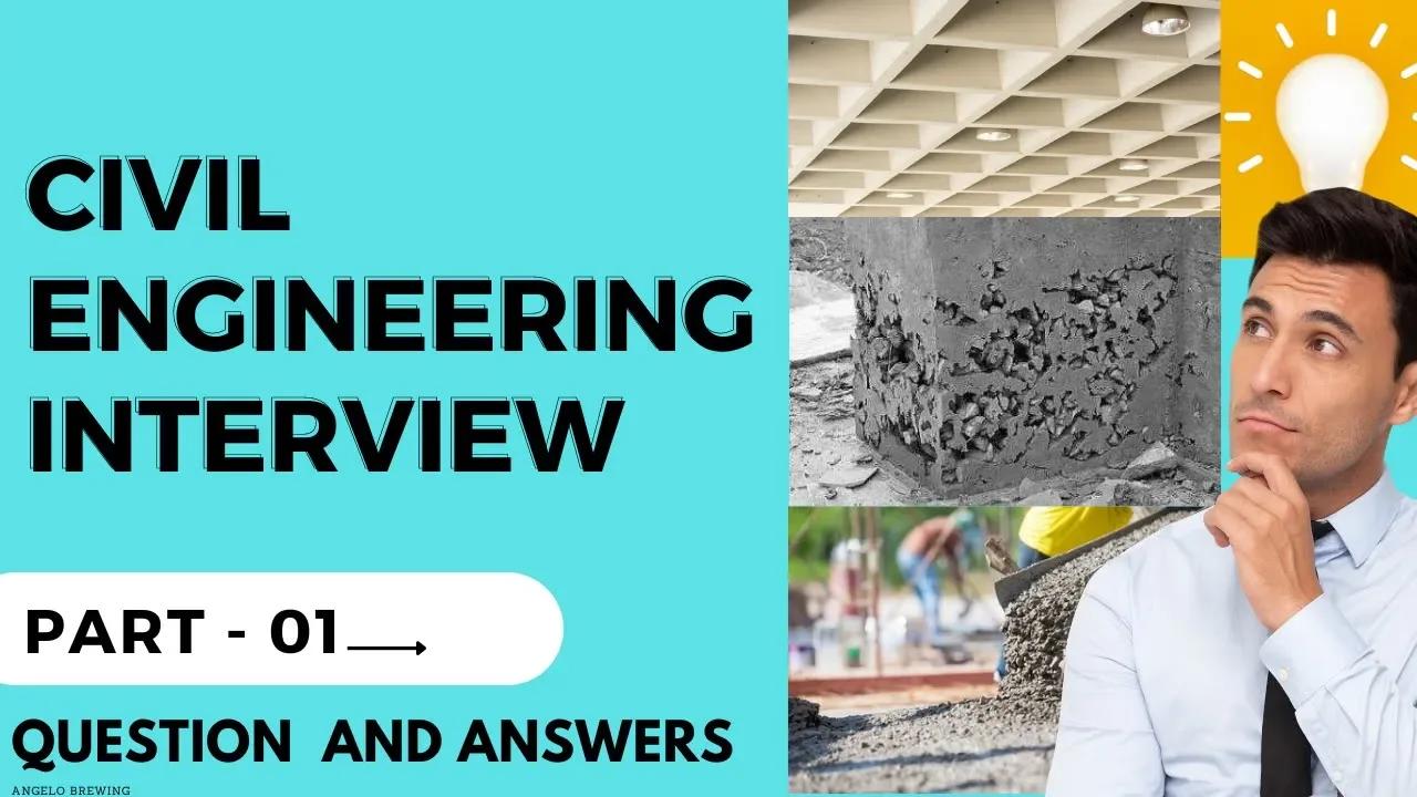 Civil Engineering Interview Basic Question For Beginners And How You ...