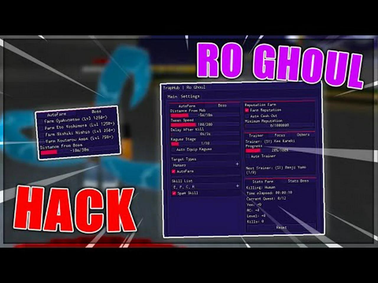 BEST Ro Ghoul Script Hack Exploit GUI: MAX LEVEL, Auto Farm, Boss Farm ...