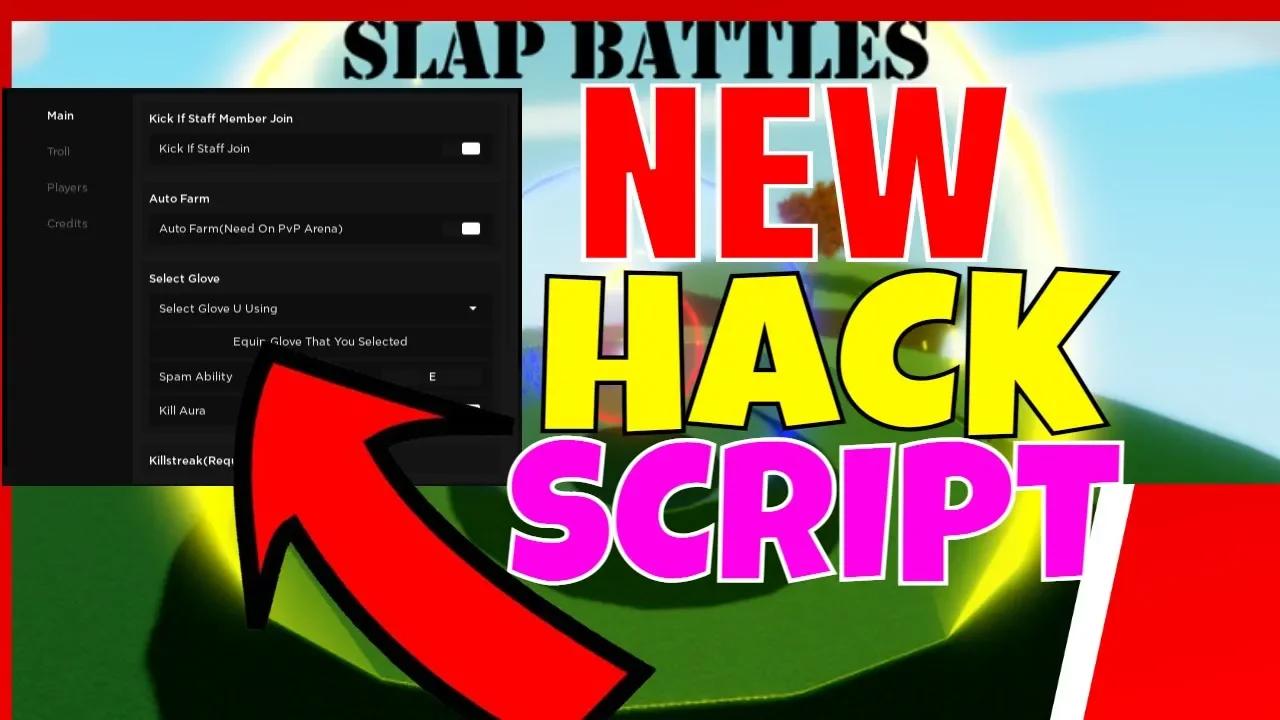 Slap Battles Script Roblox GUI | Auto Farm | Working | Updated