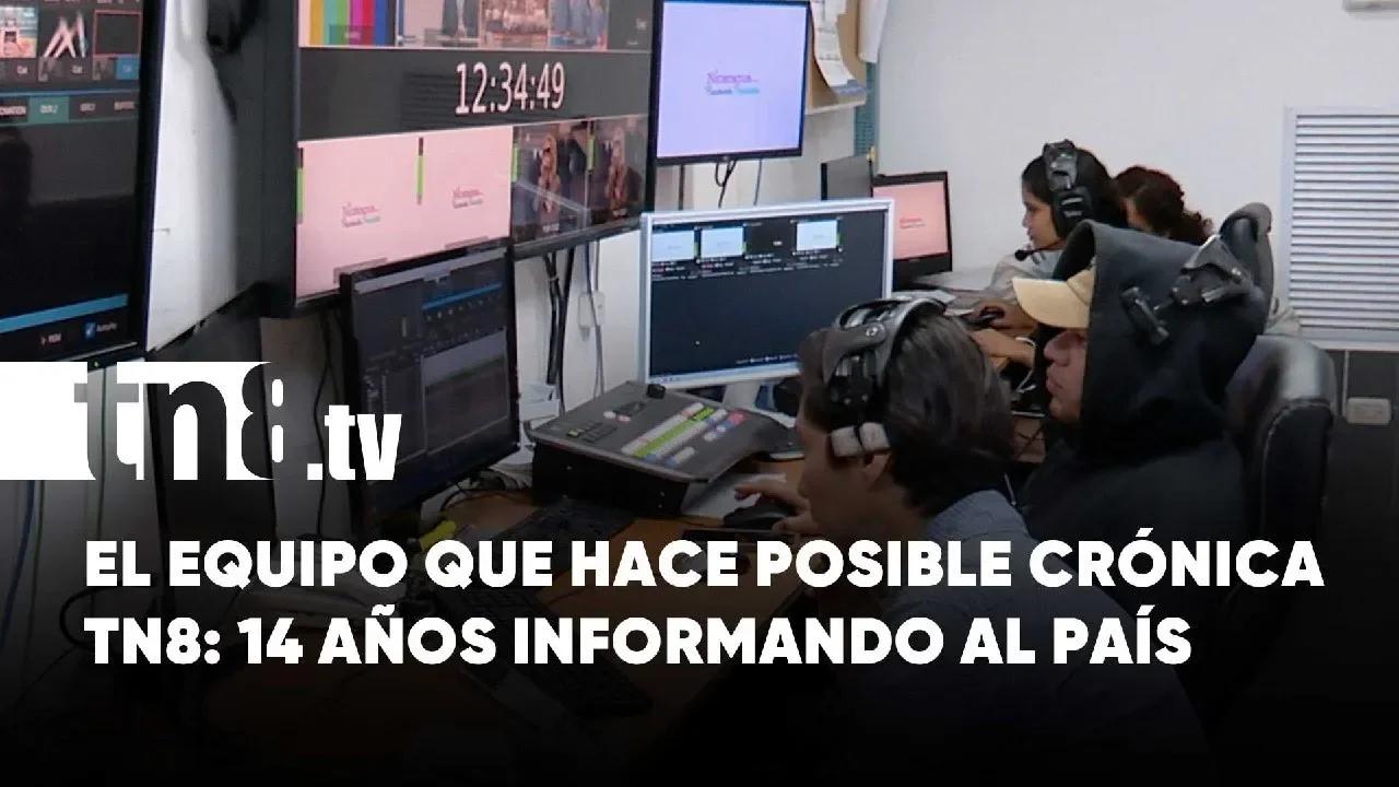 ¡El noticiero detrás de la pantalla! Crónica TN8, 14 años de compromiso y esfuerzo