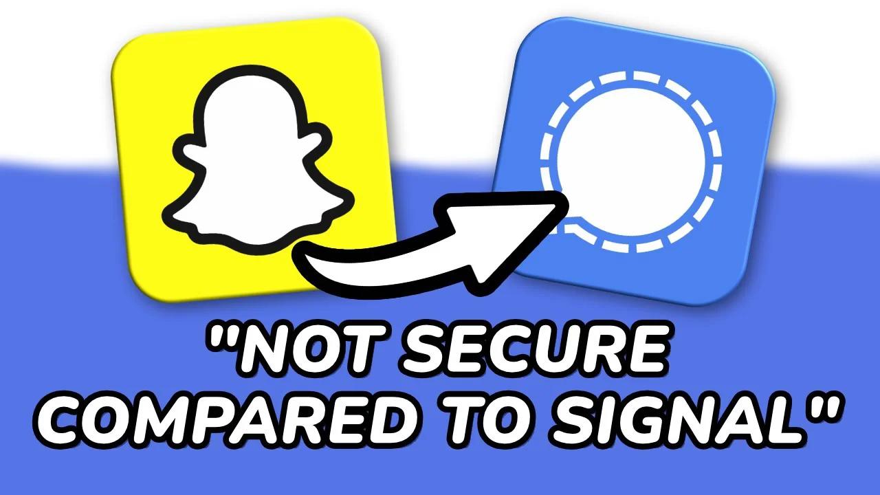 I Ditched Snapchat for Properly Configured Signal - Privacy Wins Of The ...