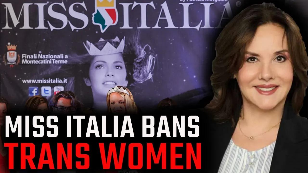 Miss Italy pageant bans transgender contestants: Director speaks out!