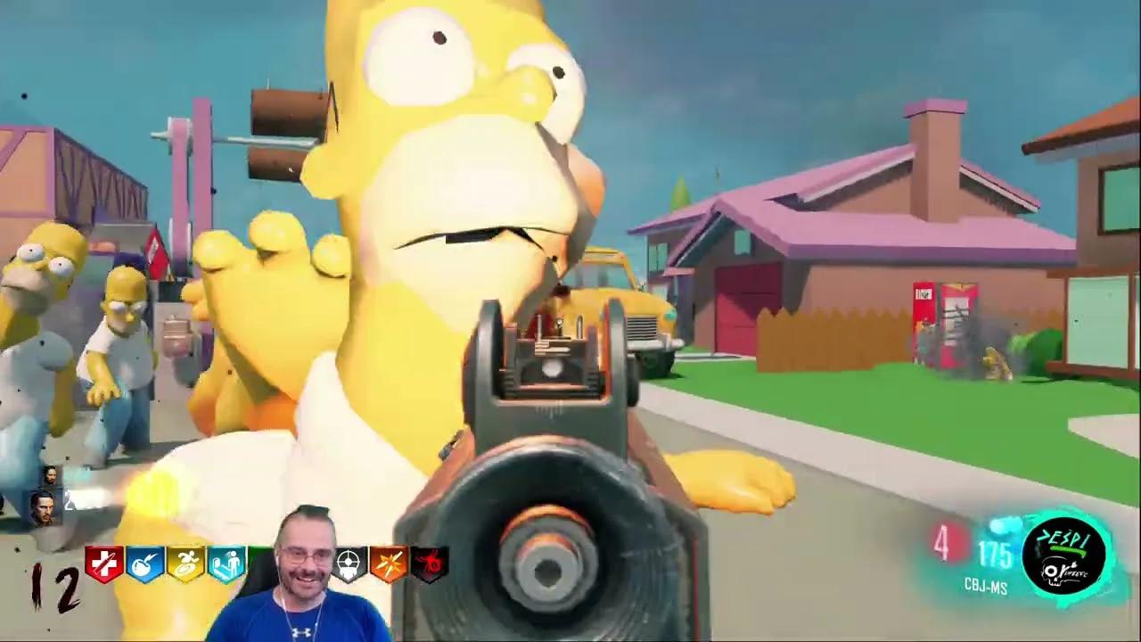 Black ops 3 Custom Zombies Map The Dome Simpsons