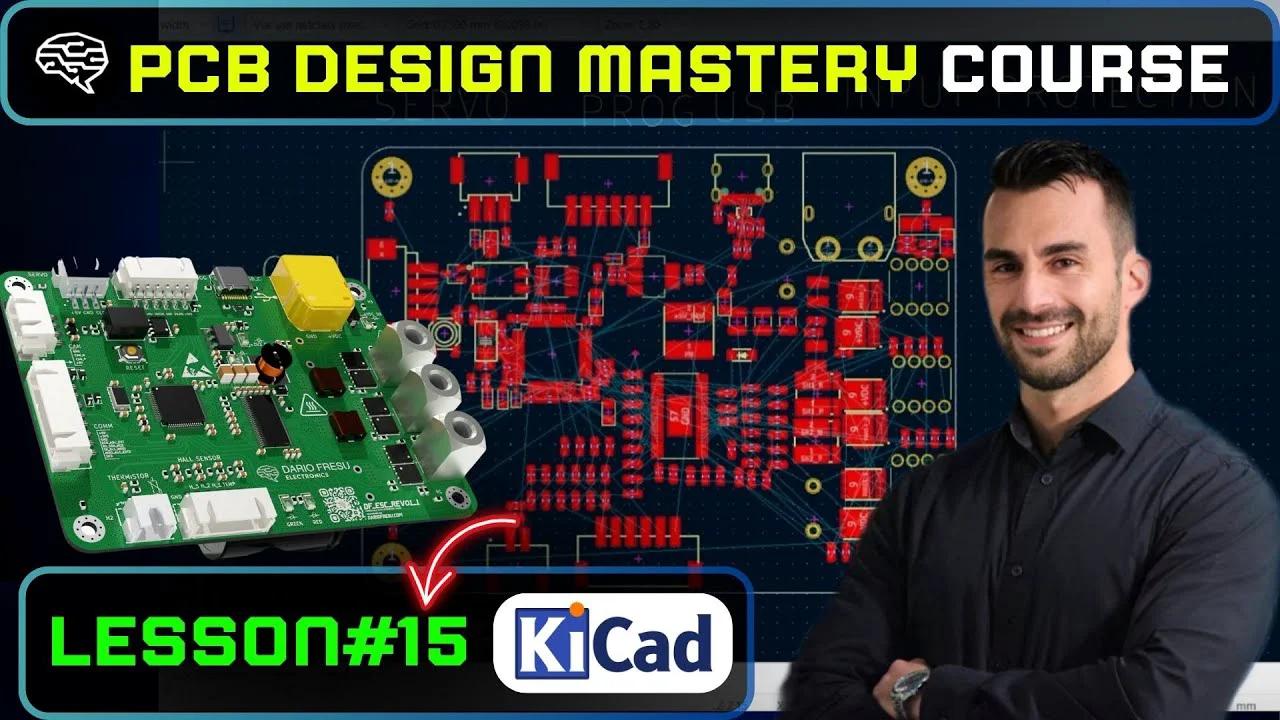 Lesson #15 - PCB Layout Component Placement & Optimization - PCB Design ...