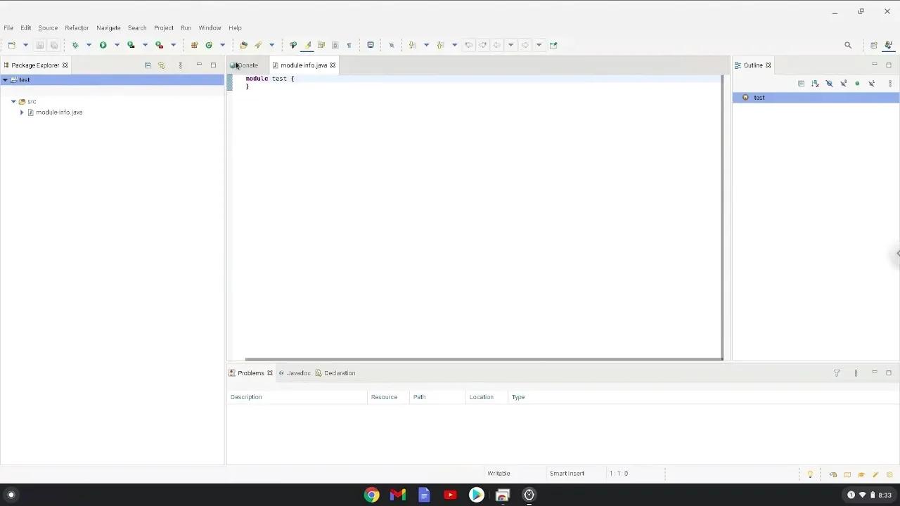 How to install Eclipse IDE for Java Developers on a Chromebook