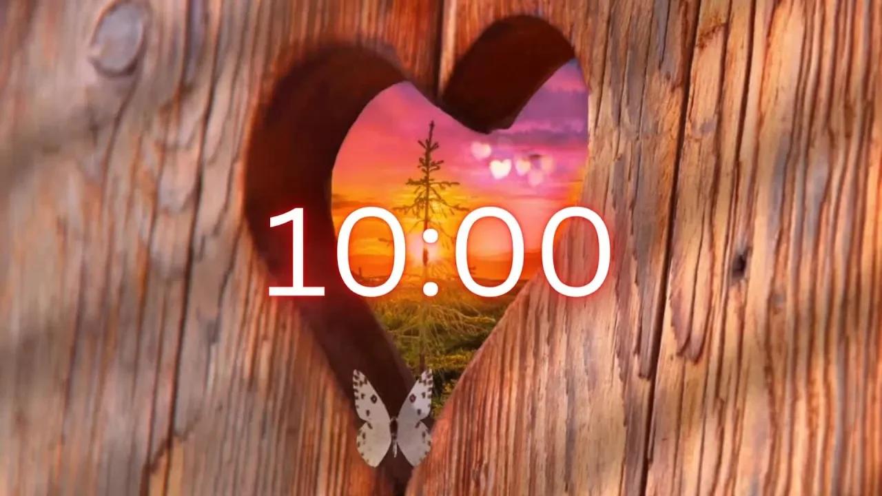 10 MINUTE TIMER - 10 MINUTE COUNTDOWN - Valentines Day Romantic ...