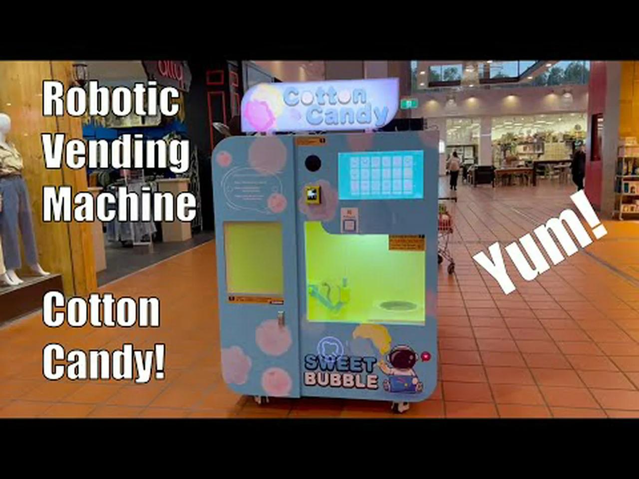 Cotton Candy Robotic Vending Machine - Fairly Floss - Candy Floss