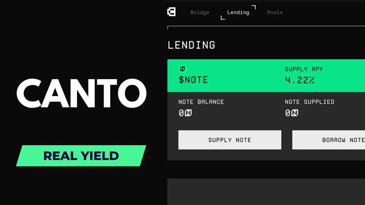 Canto πείραμα - Real World Asset (RWA) Polygon ZK L2