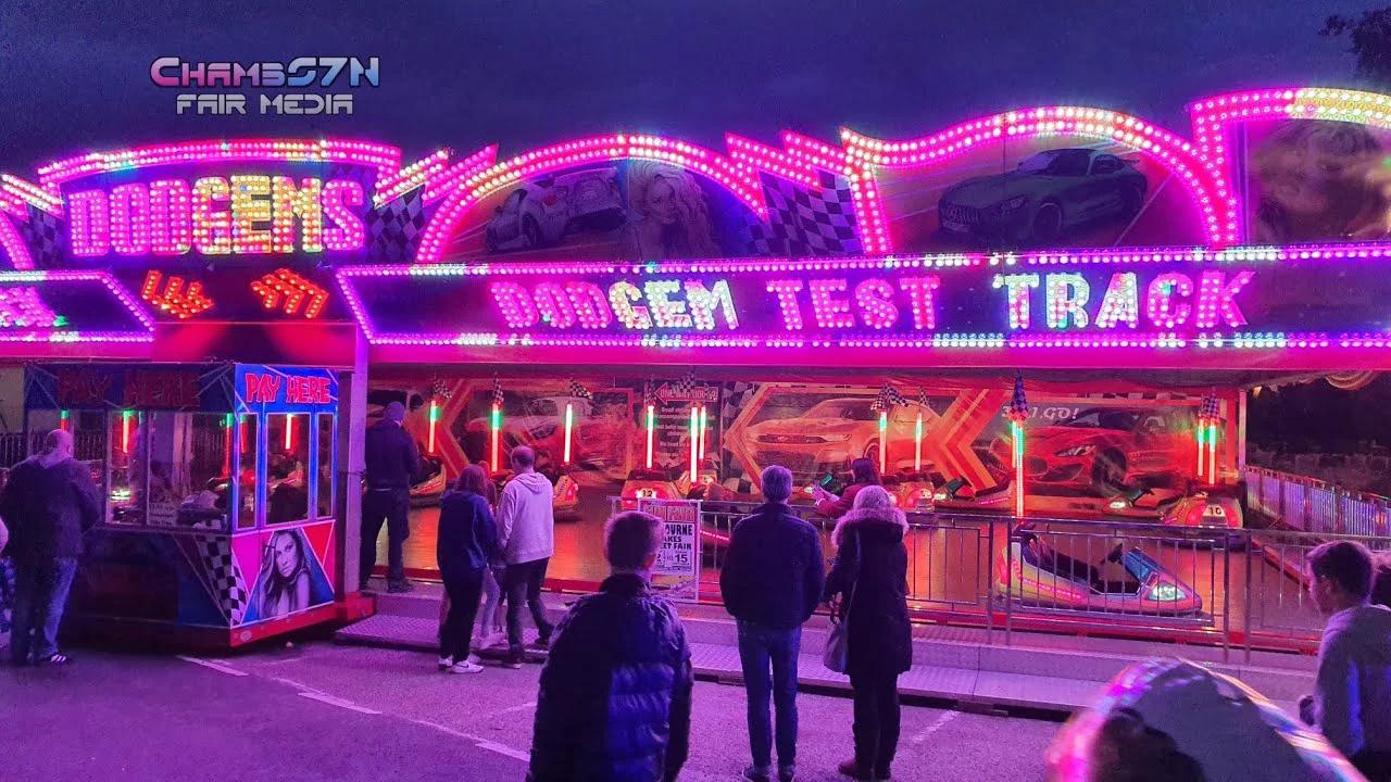Test Track Dodgems John Holland @ Melbourne Derbyshire Wakes FunFair ...