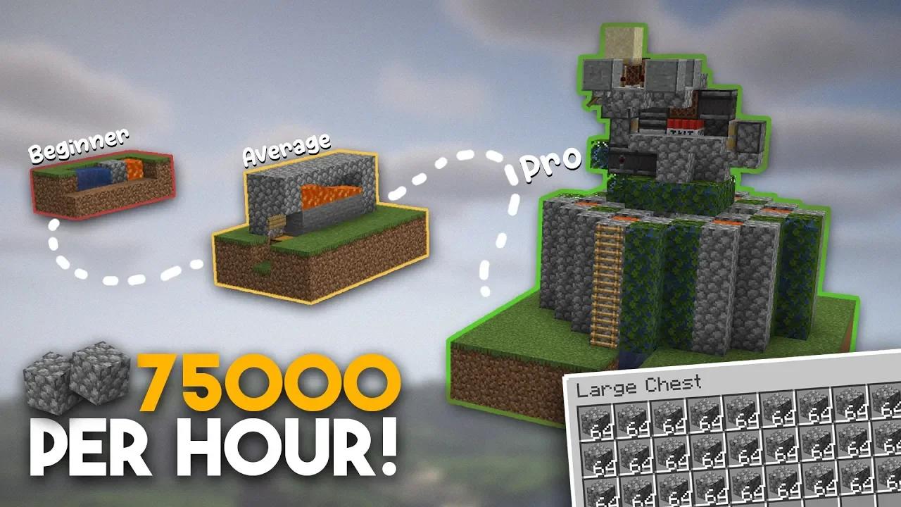 ESSENTIAL But Forgotten: MUST HAVE Cobblestone Farms ( Fully Automatic ...