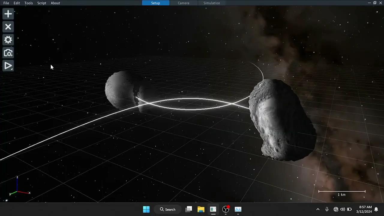 Spacesim Debug Video #3