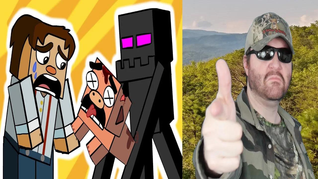 Minecraft Story Mode 4 (Funny Animation) (SBA) - Reaction! (BBT)