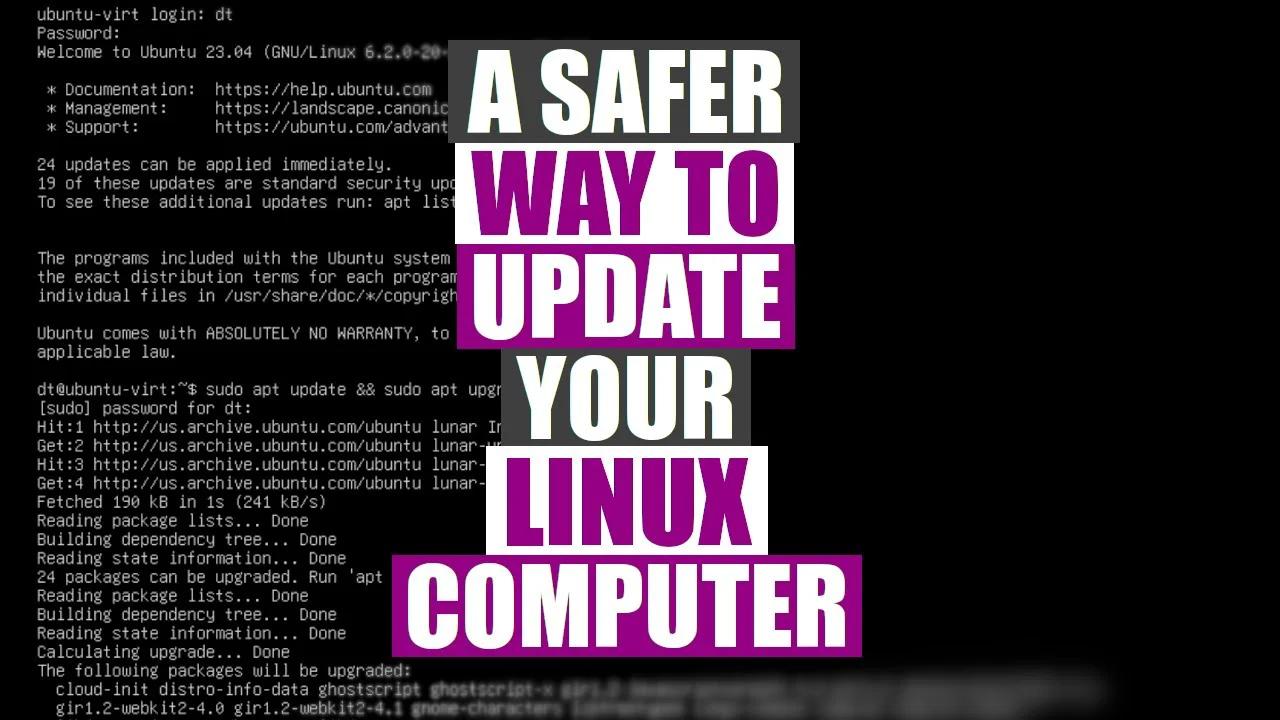 Stop Updating Your Linux Computer Within The GUI Stop Updating Your Linux Computer Within The GUI