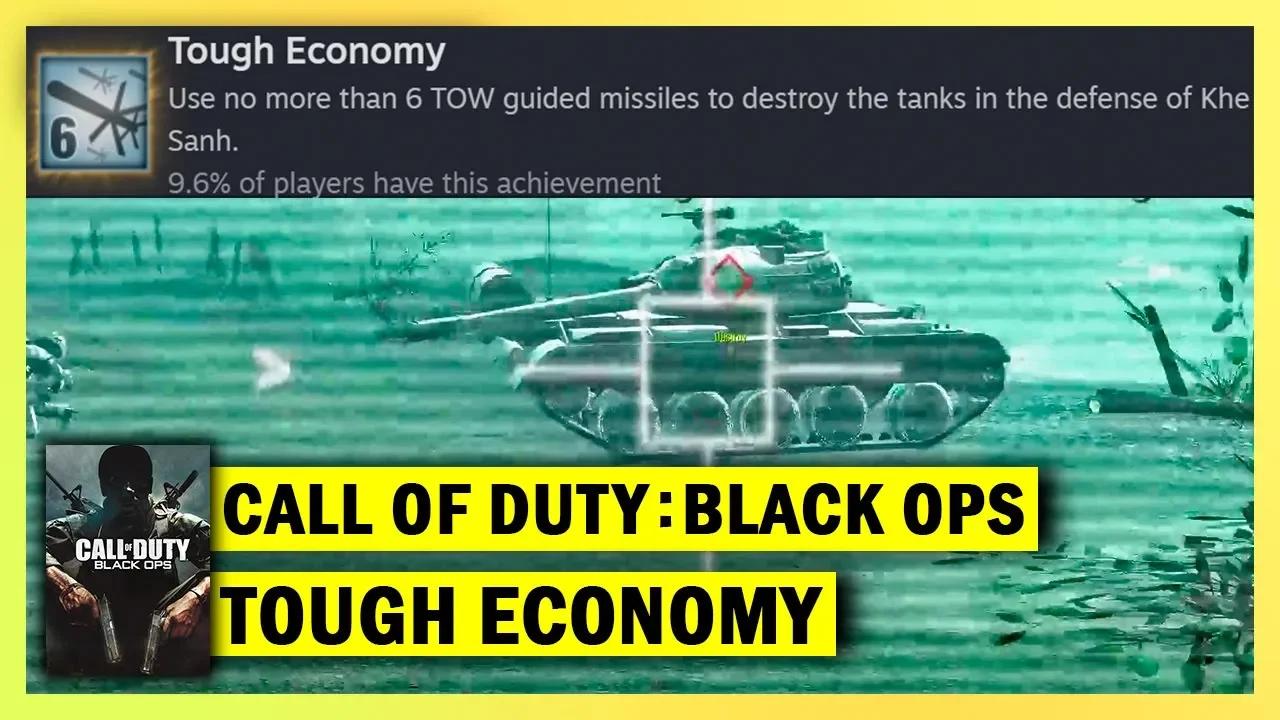 CALL OF DUTY: BLACK OPS - TOUGH ECONOMY ACHIEVEMENT - VETERAN ...